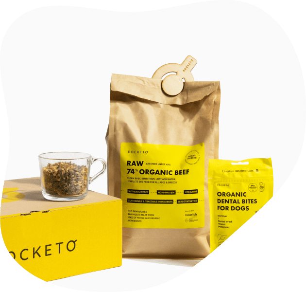 Dehydrated Raw Dog Food - ROCKETO | Gorocketo.com